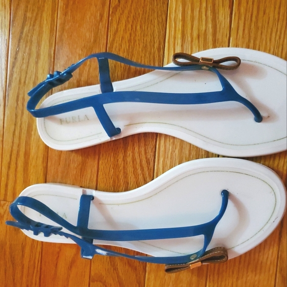 Furla | Shoes | Furla Jelly Thong Sandals | Poshmark